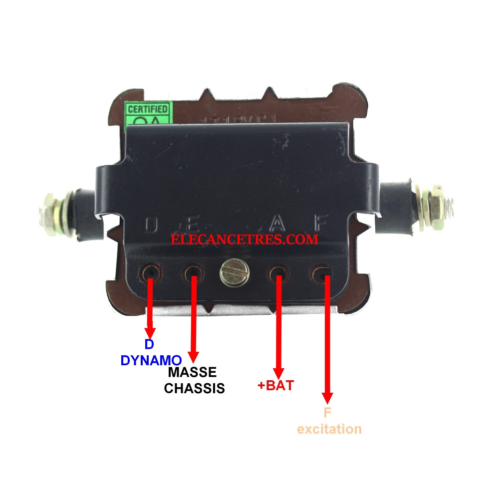 Régulateur pour dynamo 12V - 12A